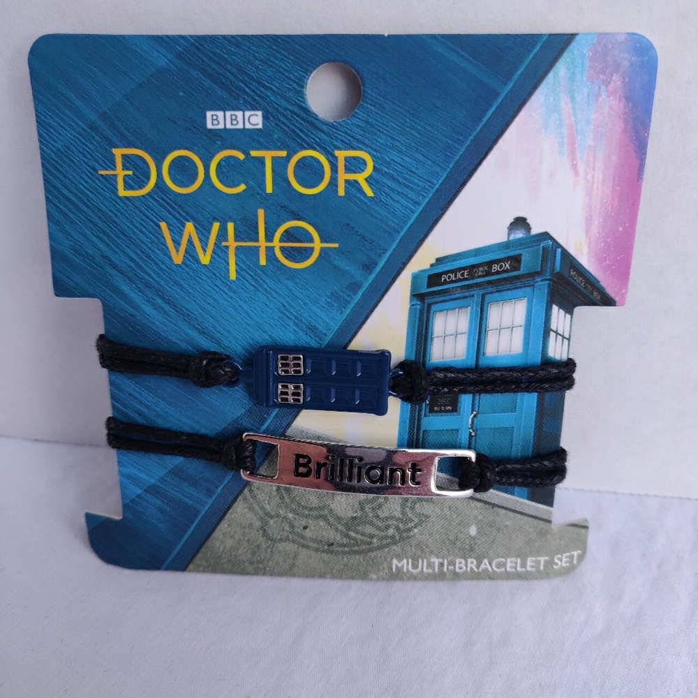 Official Bbc Doctor Who Dual Bracelets - Gem